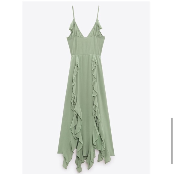 Zara | Dresses | Zara Ruffle Dress | Poshmark